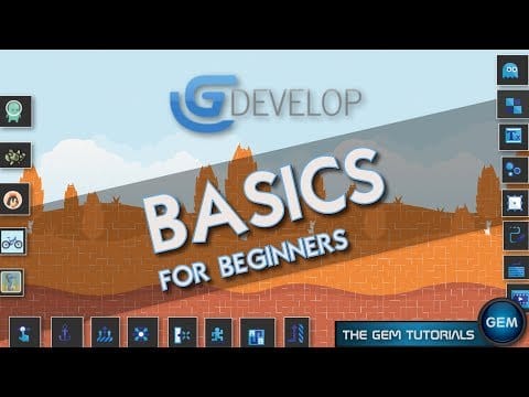 Basics for beginners | GDevelop 5 - Daniel Parente Blog